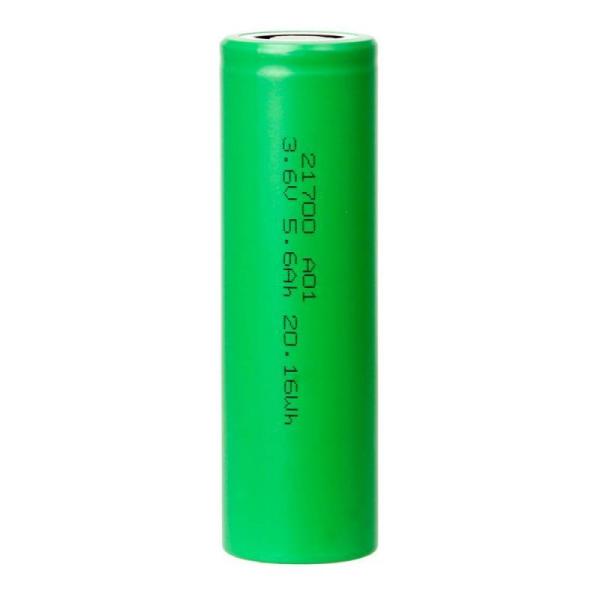 Quality 3.6V 5750mAh 21700 NCM Rechargeable Battery Cell High Capacity LEV for sale
