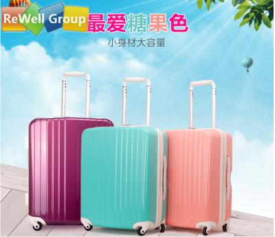 Cina Largamente - valigia della chiusura lampo dei bagagli delle borse del carrello di acquisto di corpo contenitore di Rod di tirata di 18 pollici in vendita