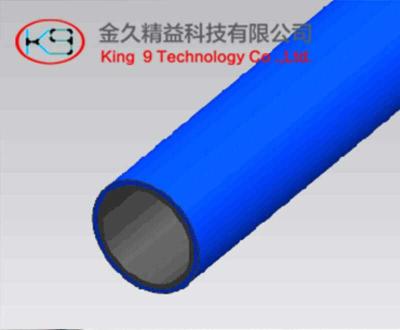 China Blue Color 1.0mm Lean Pipe for sale