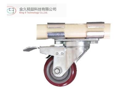 China Fixed Direction Horizontal Plug Stem Break Caster for sale