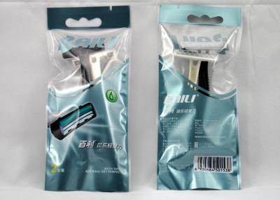 Cina Rasoio di sicurezza gemellato degli uomini eliminabili della lama a testina fissa con il pacchetto di plastica del polisacco della maniglia in vendita