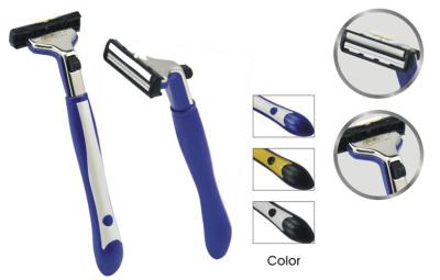 Cina Personalized Safety Home Use Razor With Stainless Steel Twin Blade in vendita