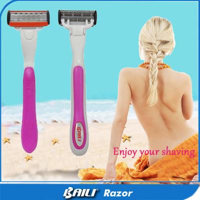 Cina Cartuccia di rasatura manuale della lama del rasoio cinque delle donne dei capelli d'avanguardia del corpo in vendita