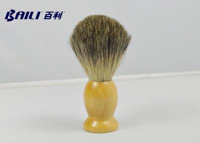 Cina Le lamette della sicurezza degli uomini Badger lo strumento di legno del barbiere del manico di spazzola di rasatura dei capelli in vendita