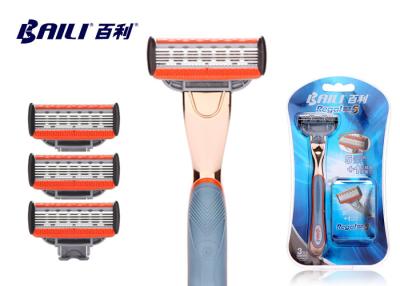Cina Rasoio di rasatura manuale del sistema di 5+1 regolatore dei capelli per il club del bagno dell'hotel in vendita