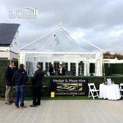 China 5×5m  Transparen Gozebo Event Tent Marquee For Exhibition Rust Resistant for sale