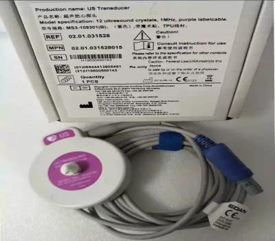China F6/F6E/F9/F9E Maternal Fetal Heart Rate Monitoring Probe Dual Slot 6 Pin US Probe for sale