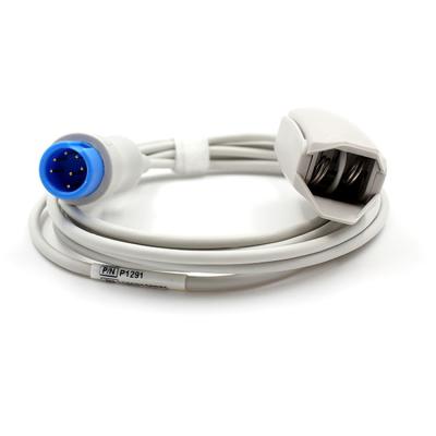 China 7 Pin Finger Clip Pulse Oximeter Probe For Mindray T5 T8 ECG Monitors for sale