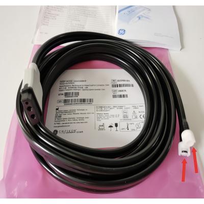 China NIBP Extension Tube With Male Female Square Connectors 3.6m For GE Datex-Ohmeda Patient Monitors for sale