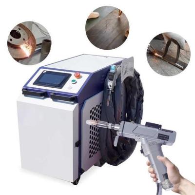 China 3 en 1 soudeur laser à fibre portatif 1000W 1500W 2000W pour le carbone d'aluminium for sale