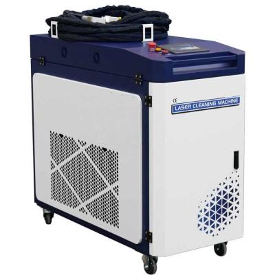 Cina Macchina di pulizia laser portatile 1000W 1500W 3000W JPT Pulso di fibra di olio di vernice laser pulitore in vendita