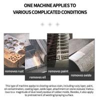 China Continuous / Modulation Fiber Laser Rust Removal Machine For Car Truck Construction for sale