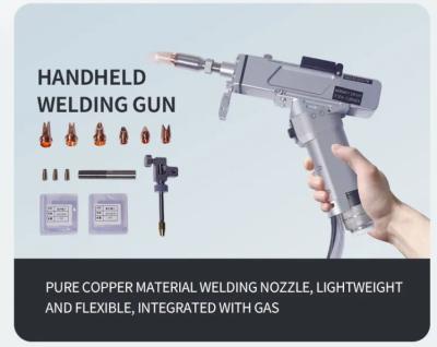China Water Cooled Laser Welding 1500W 2000W Fiber Handheld 4 in 1 Portable Welding Machine For Metal for sale