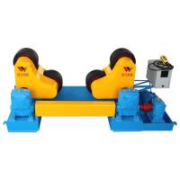 China Wireless Control Rubber Wheel Welding Rotator with Manual/Automatic Operation for sale