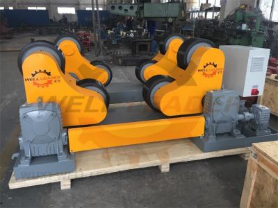 Estable y confiable rendimiento auto-alineamiento de tubería tanque de soldadura rotador rodante GZ-40