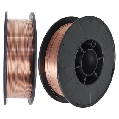 China China Manufacturer ER70S-6 0.8MM 5kg 15kg Co2 Solid Welding Wire For Laser for sale