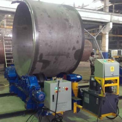 China Wind Tower Growing Line Fit Up Rotator Spot Welding Adjustable Hydraulic for sale