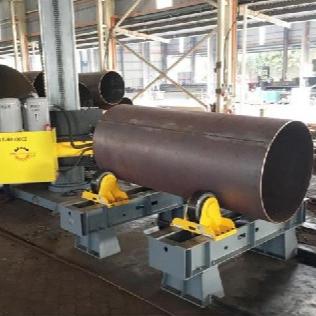 China Wind Tower Growing Line Fit Up Rotator Spot Welding Adjustable Hydraulic for sale