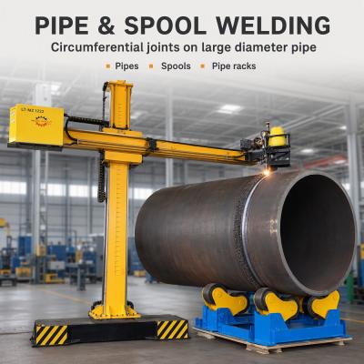 China Heavy Duty Welding Manipulator for Pressure Vessel Fabrication, Automated Welding Machine for Large Tank & Vessel Shell Production for sale
