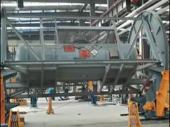 5Ton Tank ISO Container Turnover Rotation Machine Rotation Revolving Frame Machine