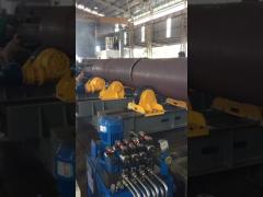 Zelfcentrerende conventionele pijprotator GK-2 Tank Welding Rotator