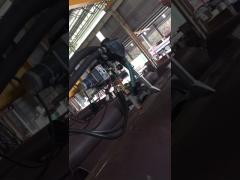 Coluna de soldadura de aço automática de 4 m de comprimento de barra e barra para soldadura de arco submerso
