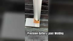 Precision Swing Arm Laser Welder for Battery Packs
