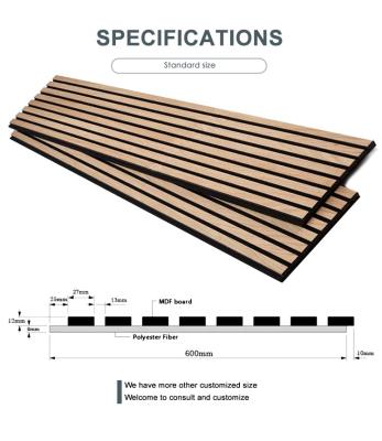 Cina Il nero naturale della quercia ha ritenuto il pannello di legno perforato acustico dell'impiallacciatura per la parete in vendita