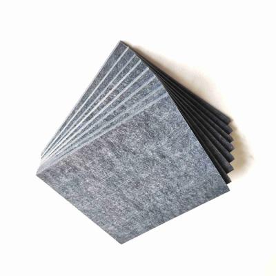 Cina A prova d'umidità rispettoso dell'ambiente ritenuto acustico dei pannelli del poliestere di ASTM E84-A riciclato in vendita