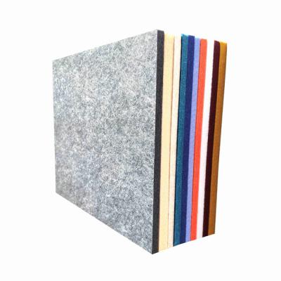 Cina pannello acustico riciclato 12mm della fibra di poliestere 2400g/Sqm in vendita