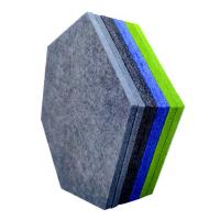 China ASTM E84-A 150mm Length Polyester Acoustic Panels for sale