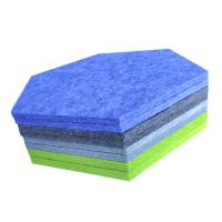China ASTM E84-A 150mm Length Polyester Acoustic Panels for sale