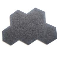 China ASTM E84-A 150mm Length Polyester Acoustic Panels for sale