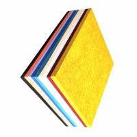 China Square 9mm NRC 0.6 Soundproof Wall Panels for sale