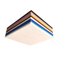 China Square 9mm NRC 0.6 Soundproof Wall Panels for sale