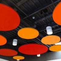 China Intertek Custom design 12mm Acoustic  Ceiling Panels for sale