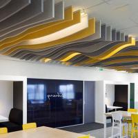 China OEKO High Density NRC 0.75 Acoustic Ceiling Panels for sale