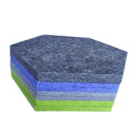 China Hexagon 1900gsm  ASTM E84-A Studio Soundproofing Panels for sale