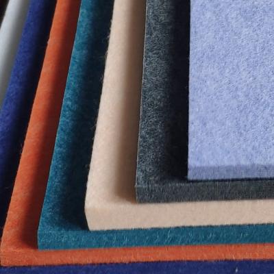 Cina 9mm pannello acustico Paintable della fibra di poliestere di 47 colori per auditorium in vendita