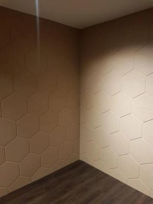 Cina Mattonelle ritenute rigide 12mm decorative della parete dell'ufficio di riduzione di rumore in vendita