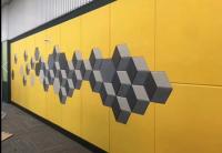 China 47 Colors Polyester Soundproof Panels Mildew Proof for sale