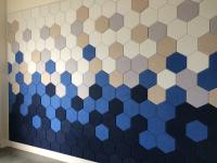 China 47 Colors Polyester Soundproof Panels Mildew Proof for sale