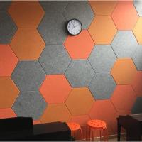 China E1 Grade Sound Reducing Polyester Acoustic Panels Environment Protection for sale
