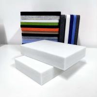 China 12mm Pet Acoustic Felt Sheet  Studio Diffuser Panels 3500GSM for sale