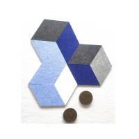 China Ceiling Decoration Octagon Sound Polyester Acoustic Panels for sale