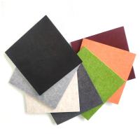 China Office Desk Acoustic Polyester Partition 9mm Thickness Sound Dampening Function for sale