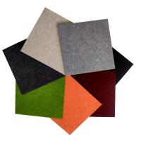 China Hexagon Background Interior Decorative Polyester Acoustic Panels EN13501 for sale