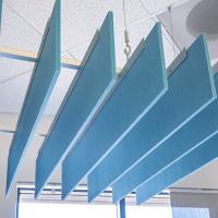 China 12mm Noise Absorption Poly Acoustic Sheets Customized Highly Effective Insulation for sale