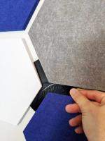 China Custom 100% Polyester Sound Insulation Absorbing Panel For Office for sale
