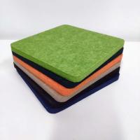 China Cut Into Shapes Colored Polyester Acoustic Panel for sale